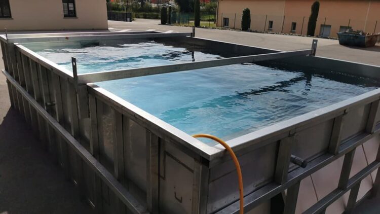 Les réalisations Ainter Metal - Piscine Inox