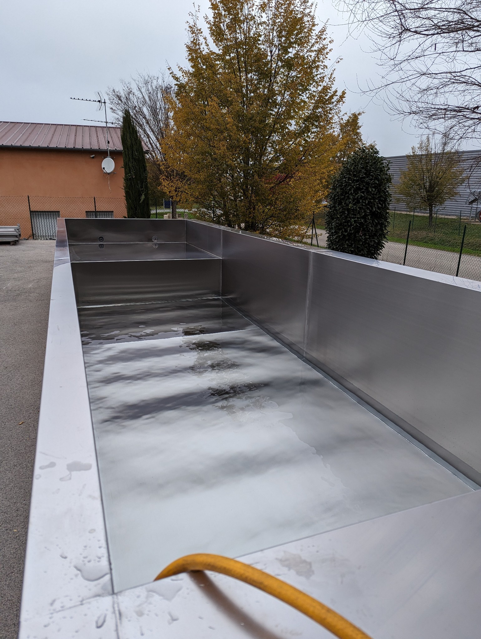 Les réalisations Ainter Metal - Piscine Inox
